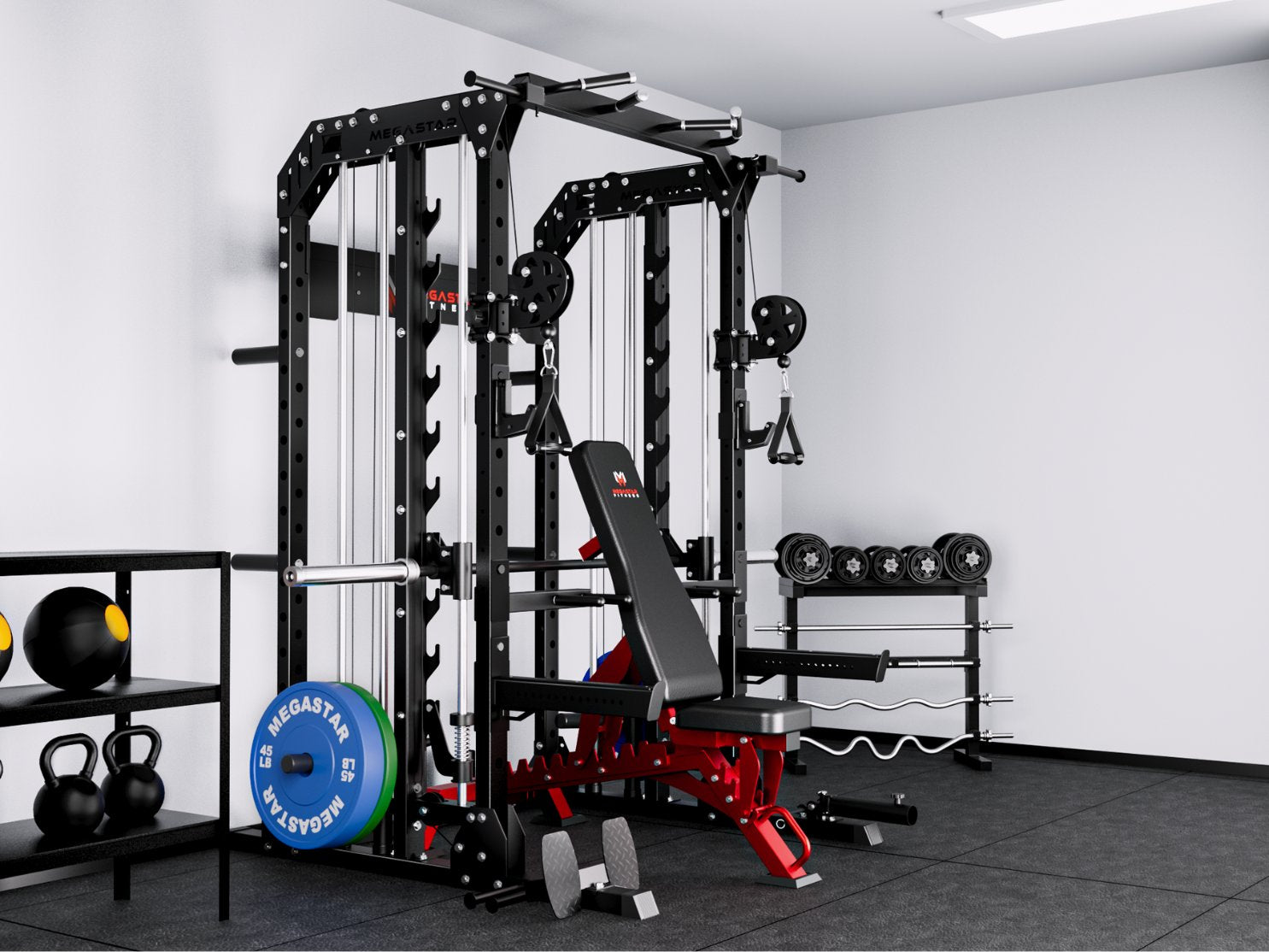 Smith Machine Home Gym: Boost Your Workout with Megastar Fitness