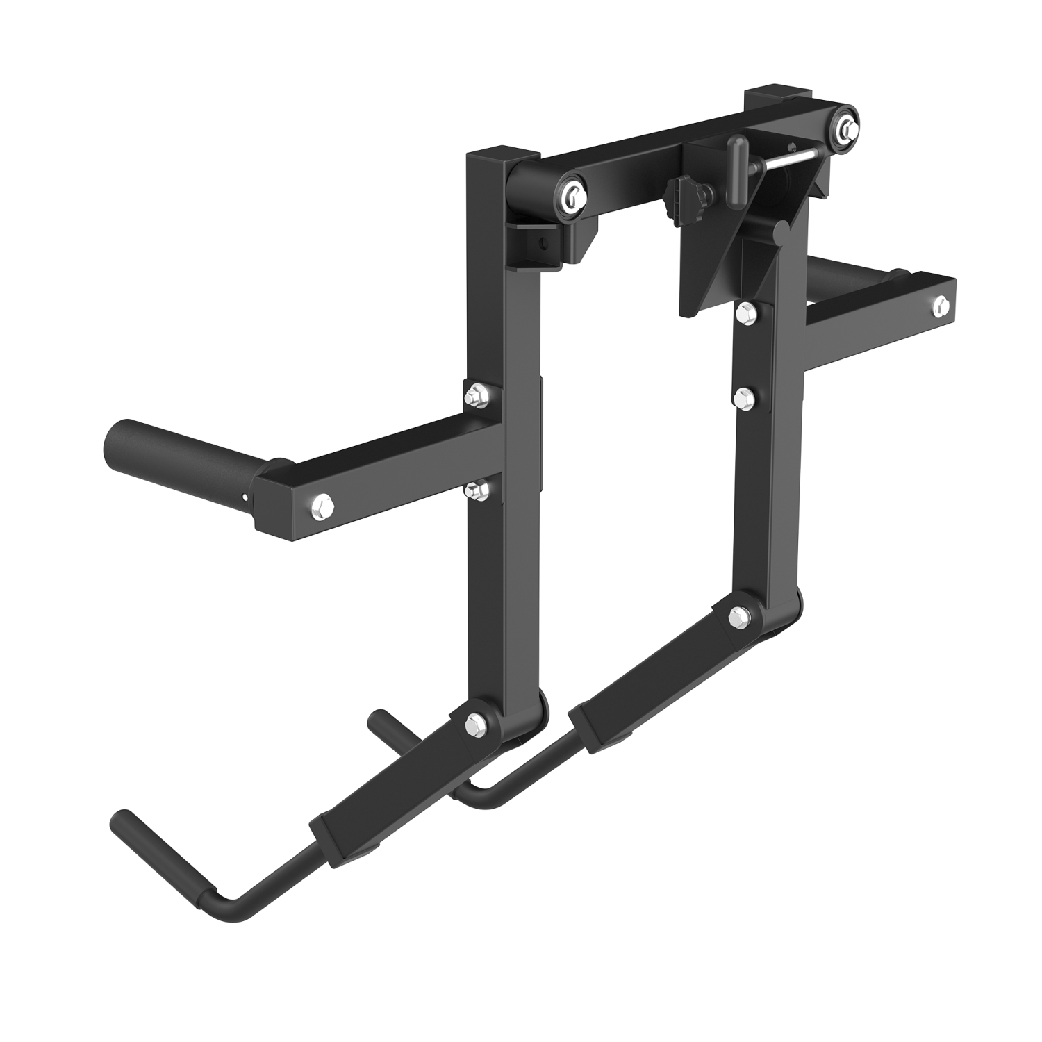 Shoulder Lateral Raise Rack Mounted Attachment for Compact Home Gym