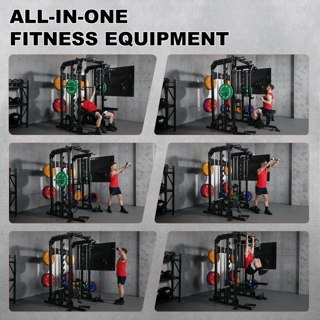 Home Gym Fitness Equipment for Total Body Workouts | Megastar