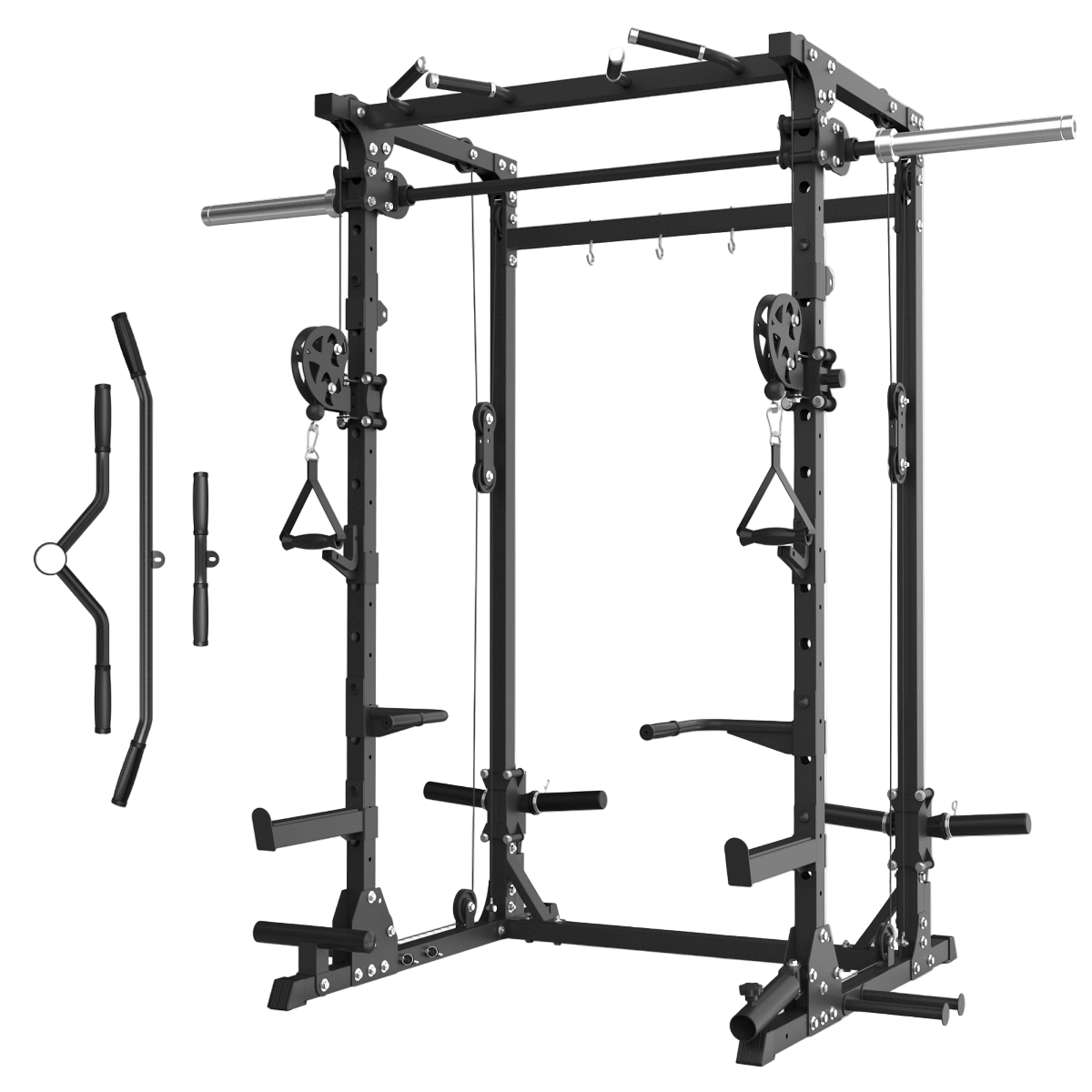 Megastar Smith Machine Power Rack with Cable System