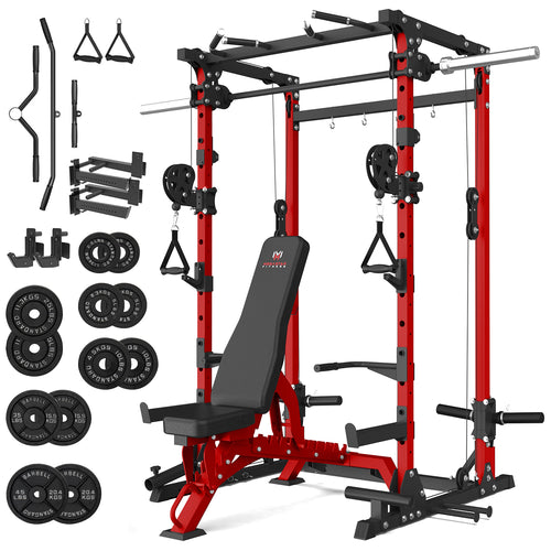MEGASTAR Ultra 3-in-1 Functional Smith Machine Package