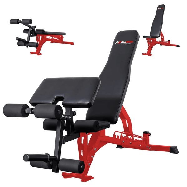 Multi-functional Adjustable Weight Bench with Leg Extension & Preacher Curl
